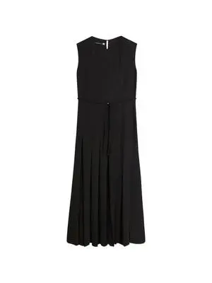 Scotch & Soda Pleated Maxi Dress - Black