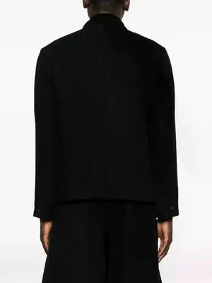 INDIVIDUAL SENTIMENTS Mandarin-collar Button-up Blazer