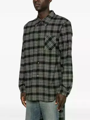 INDIVIDUAL SENTIMENTS Check-pattern Chest-pocket Shirt