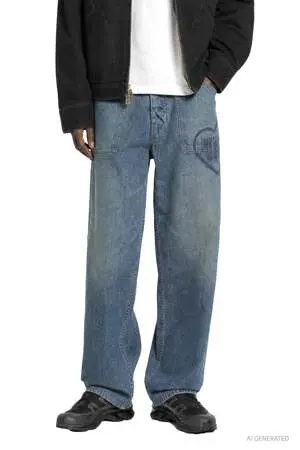 HUMAN MADE Baggy Denim Pants