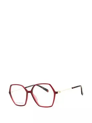 Tommy Hilfiger Geometric-frame Glasses - Red