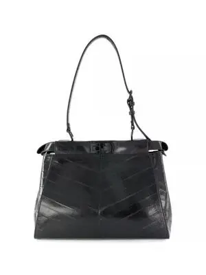 Fendi Medium Peekaboo Leather Shoulder Bag