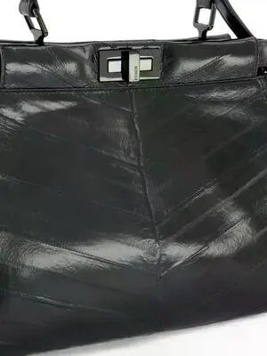 Fendi Medium Peekaboo Leather Shoulder Bag