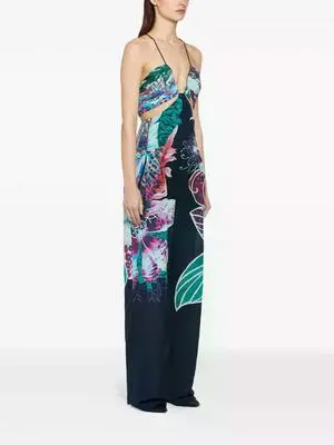 Roberto Cavalli Floral-print Jumpsuit