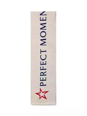 Perfect Moment Wool North-star-logo Scarf