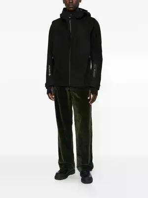 Moncler Gore-tex Hooded Jacket - Black