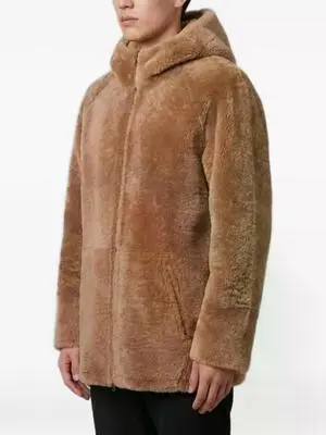 SALVATORE SANTORO Reversible Hooded Coat