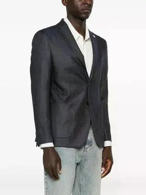 MANUEL RITZ Single-breasted Notch-lapel Blazer