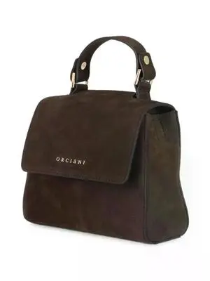 Orciani Mini Sveva Nabucco Leather Tote Bag
