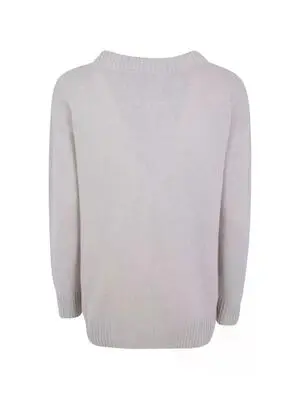 Rossopuro Crew Neck Cashmere Sweater - Neutrals