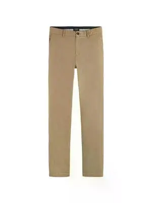 Scotch & Soda Logo-patch Chinos - Neutrals