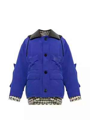 Loewe Logo-patch Insulated Jacket - Blue