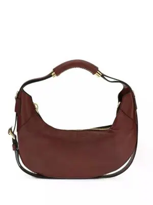 Moschino Logo-debossed Shoulder Bag - Brown