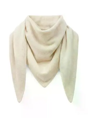 NOTSHY Léonore Cashmere Fine-knit Triangular Scarf