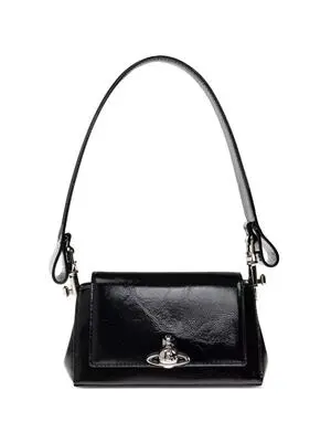 VIVIENNE WESTWOOD Hazel Small Orb-plaque Bag - Black