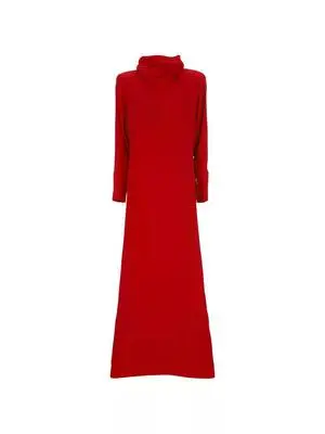 Valentino Garavani Cady Couture Long Dress - Red