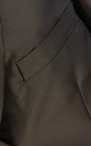 Calvin Klein Amora Single-breasted Silk Jacket