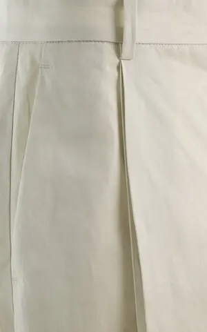Calvin Klein Cali Mid-rise Cotton-blend Wide-leg Pants