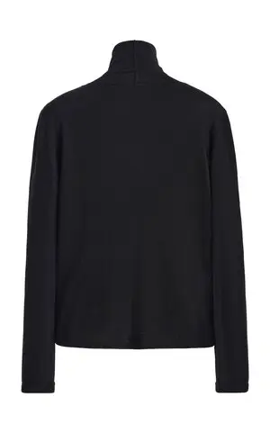 Calvin Klein Irene Turtleneck Silk Sweater - Black