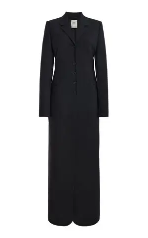 Calvin Klein Jade Single-breasted Wool Coat