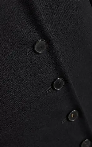 Calvin Klein Jade Single-breasted Wool Coat