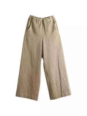 TAIGA TAKAHASHI Elasticated Wide-leg Trousers