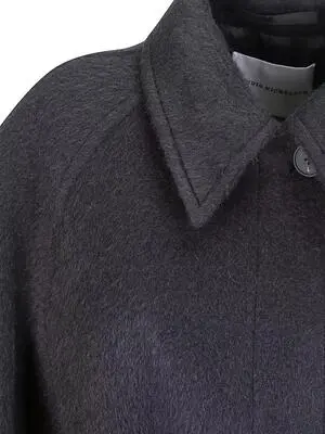Studio Nicholson Belted Curved-shoulder Coat