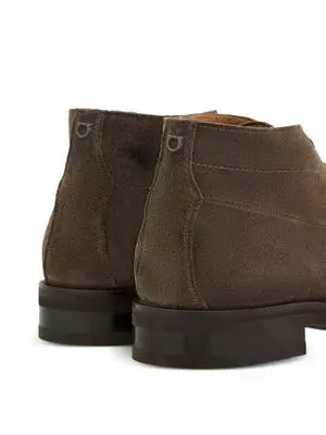 FERRAGAMO Suede Ankle Boots