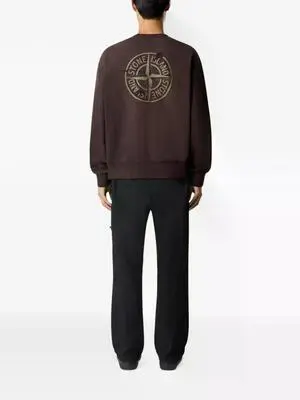 Stone Island 6100037 Organic Cotton Fleece Sweatshirt
