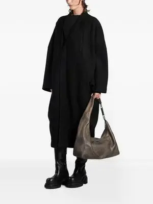 Rick Owens Oversized Shawl-collar Coat