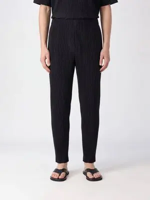 Issey Miyake Pants Men Grey