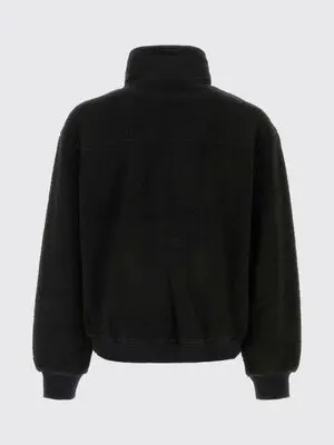 ENTIRE STUDIOS High-neck Half-zip Fleece Jacket With Elasticated Cuffs - Grey