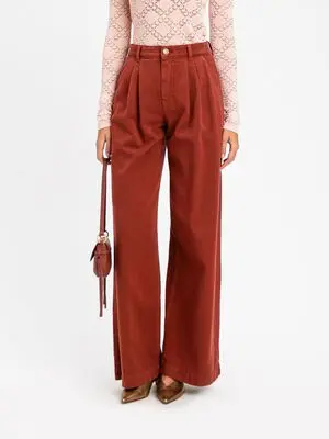 TWINSET Pants - Cherry