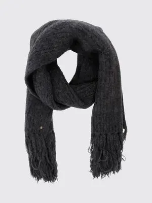 Helen Kaminski Wool And Alpaca Blend Scarf With Fringed Hem