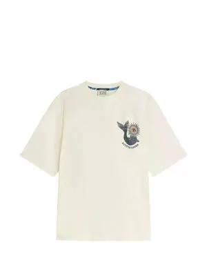 Scotch & Soda Graphic-print T-shirt - Neutrals