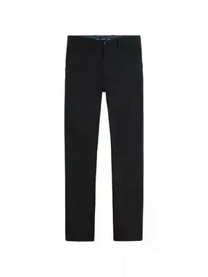 Scotch & Soda Stuart Slim-fit Chino Trousers - Black