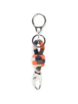 Loewe Knot Claw Charm - Blue
