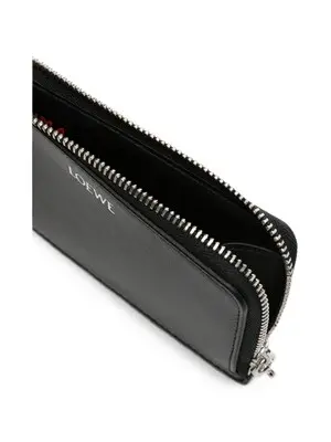 Loewe Claw Leather Card Case - Black