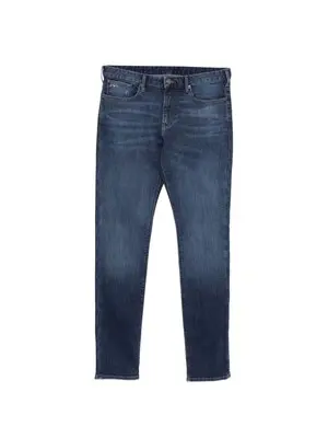 Emporio Armani Denim Cotton Jeans - Blue