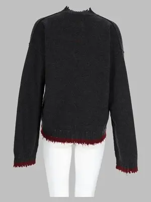 UMA WANG Maglia Effetto Consumato