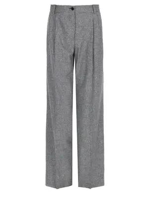 Dolce & Gabbana Pantalone In Flanella - Grey