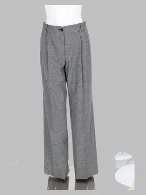 Dolce & Gabbana Pantalone In Flanella