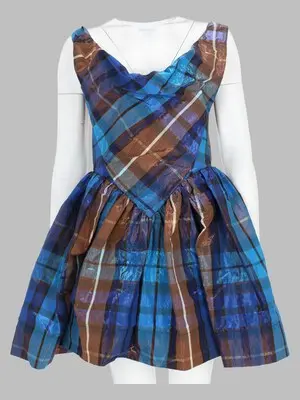 VIVIENNE WESTWOOD Mini Abito "sunday - Blue
