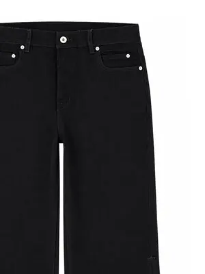 Rick Owens Jeans "bolan Cutoffs - Black