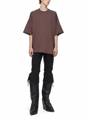 Rick Owens Jeans "bolan Cutoffs - Black