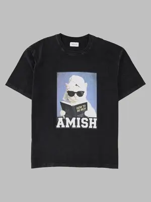 AMISH SUPPLIES T-shirt Con Stampa "rich Cat