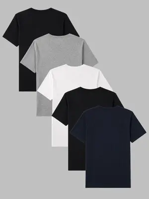 Paul Smith 5-pack T-shirt In Cotone - White