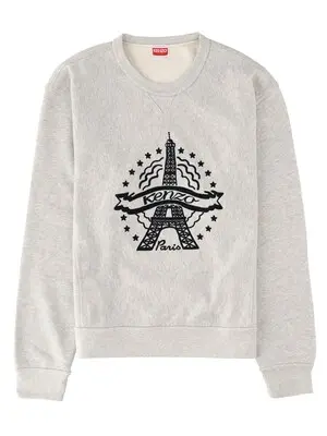 Kenzo Felpa " Eiffel Tower - Grey