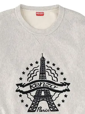 Kenzo Felpa " Eiffel Tower - Grey