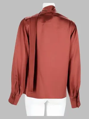 Max Mara Blusa In Raso Di Seta